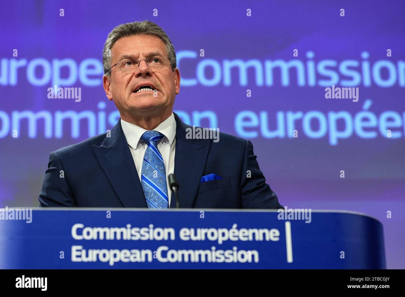 Brussels, Brussels Capital Region, Belgium. 6th Dec, 2023. European ...