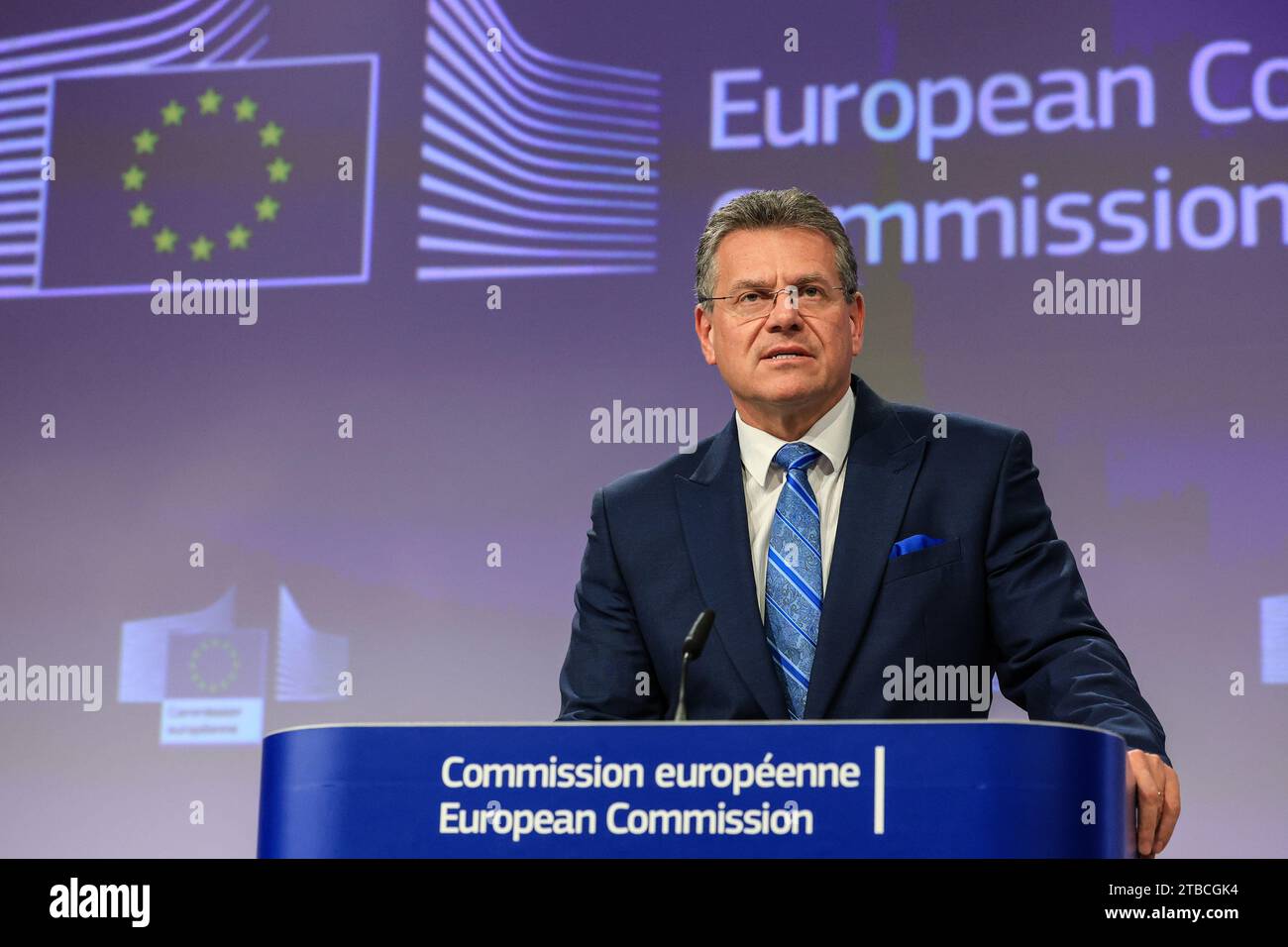 Brussels, Brussels Capital Region, Belgium. 6th Dec, 2023. European ...