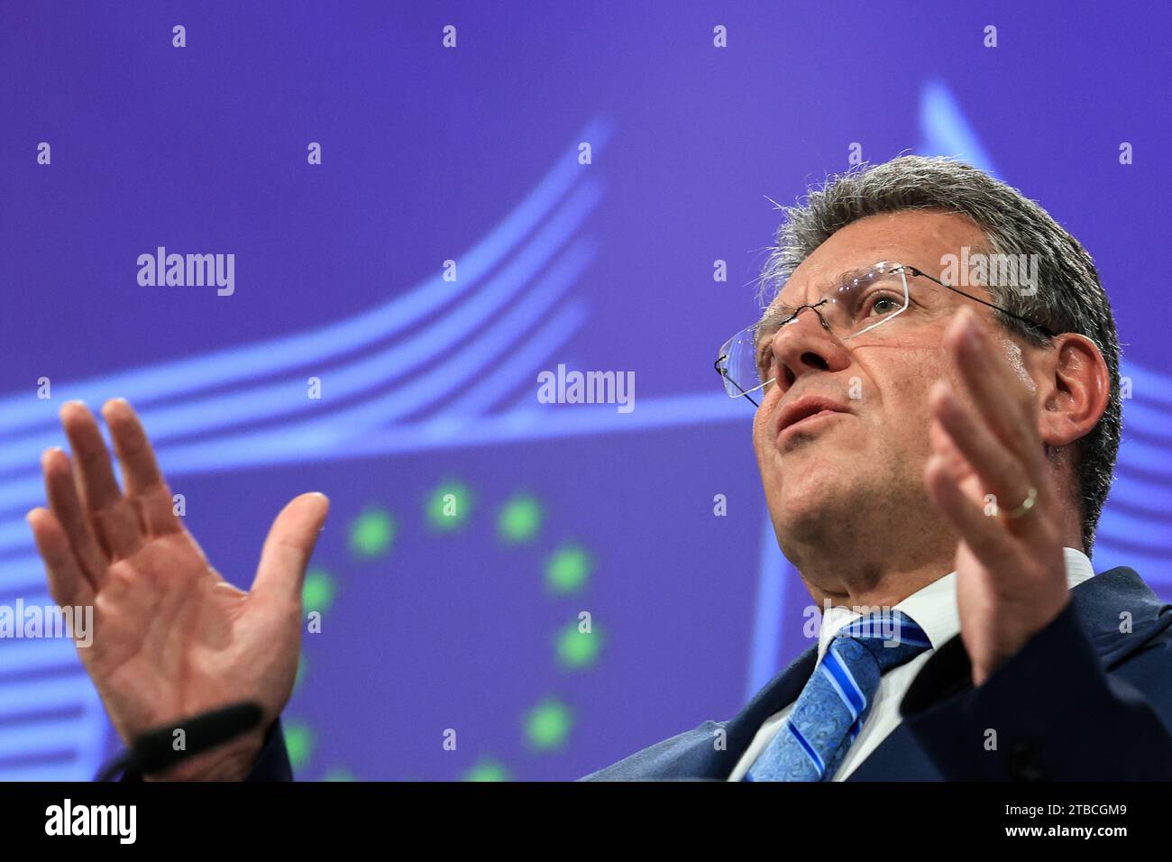 Brussels, Brussels Capital Region, Belgium. 6th Dec, 2023. European ...