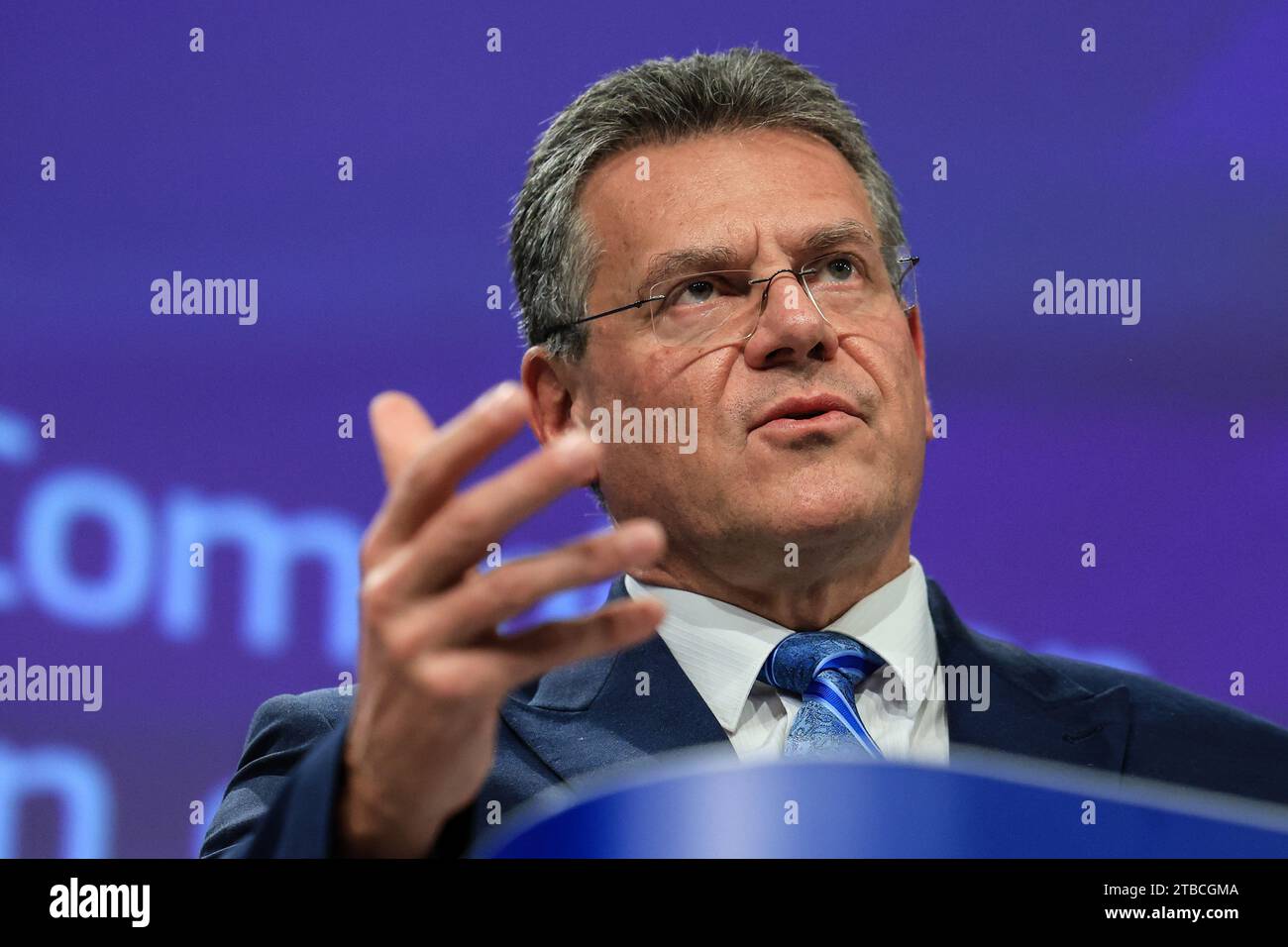 Maros sefcovic at european meeting hi-res stock photography and images ...