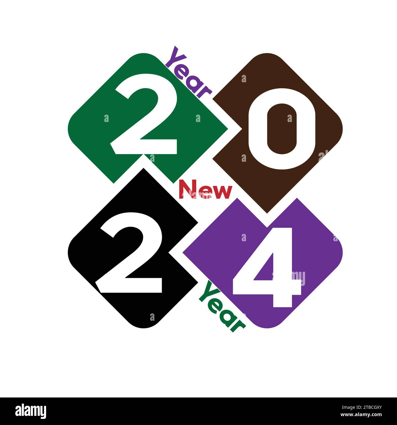 2024 year calendar vector vectors Stock Vector Images - Alamy