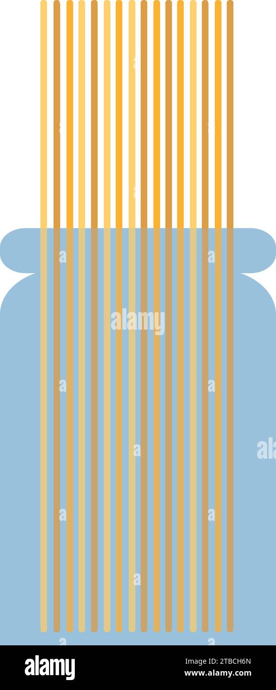 spaghetti pack illustration vector isolated Stock Vector Image & Art ...