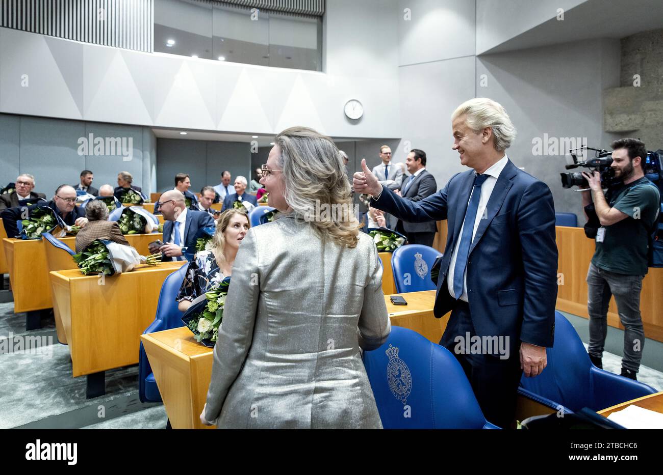 The Hague, Netherlands. 06th Dec, 2023. THE HAGUE - Fleur Agema (PVV ...