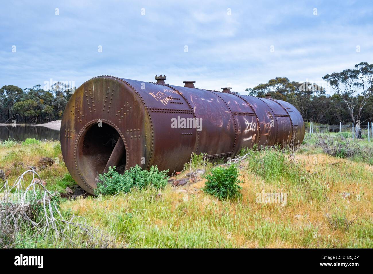 Rusty boiler hi-res stock photography and images - Alamy