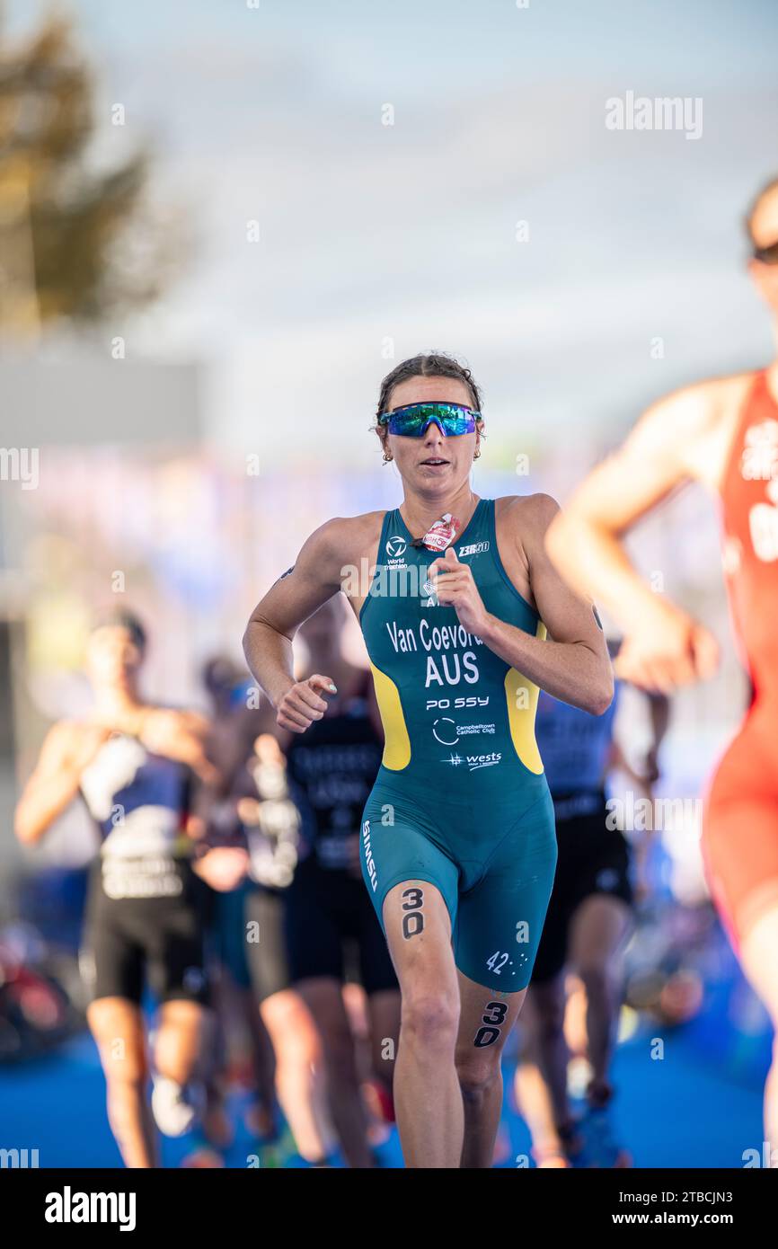 Natalie Van Coevorden participating in Pontevedra in the 2023 World ...