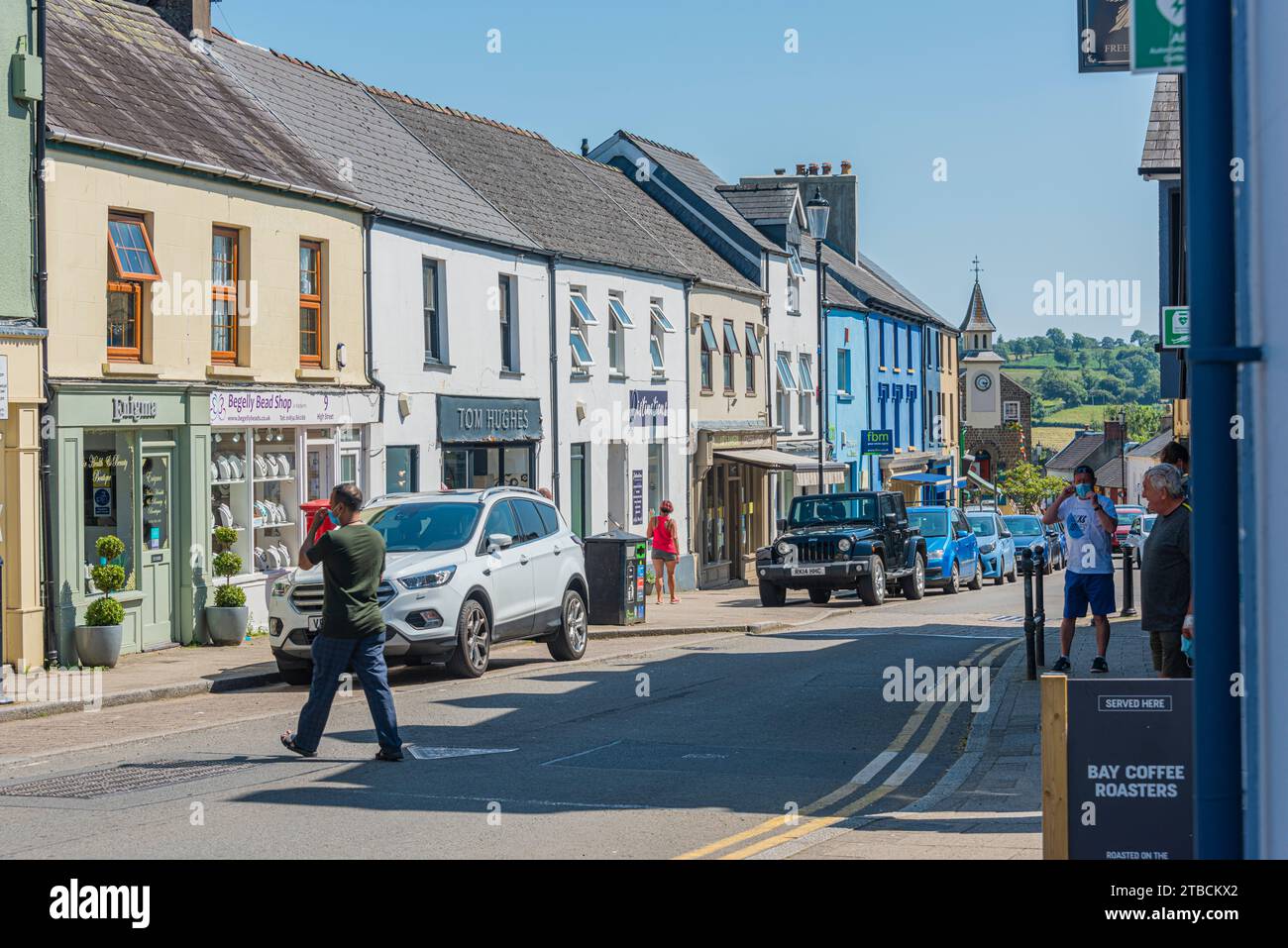 Sights around Narberth town centre, the gorgeous little market town in ...