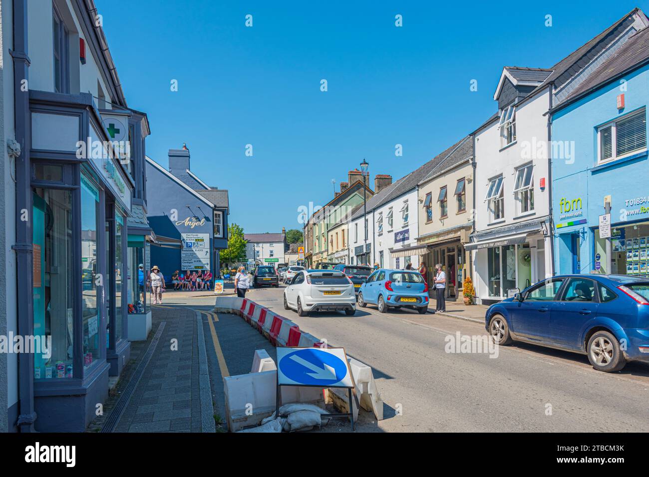 Sights around Narberth town centre, the gorgeous little market town in ...