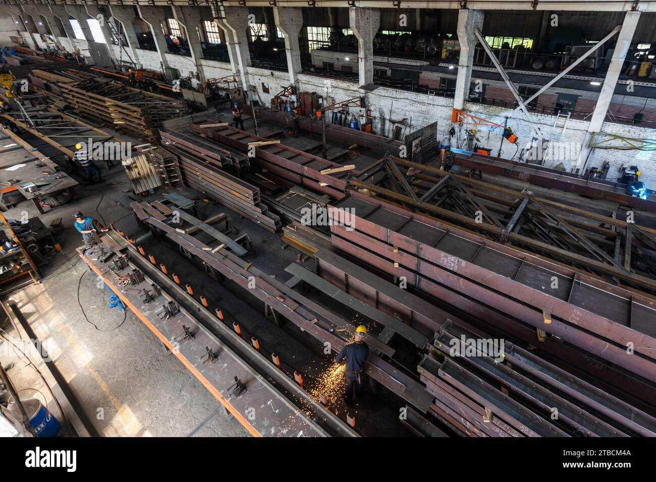 Plant of metal structures hi-res stock photography and images - Alamy