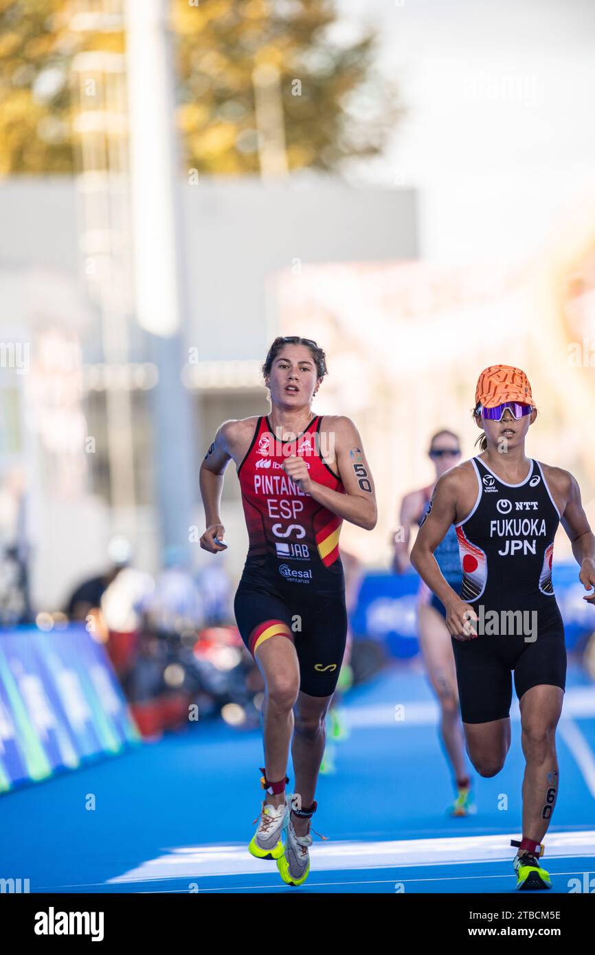 Marta Pintanel Raymundo running in Pontevedra in the 2023 World ...