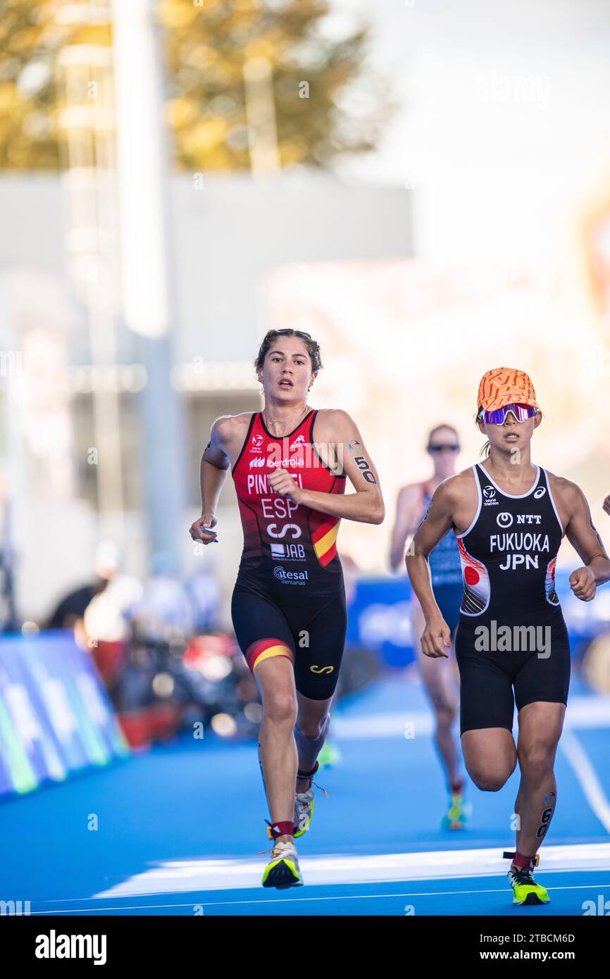 Marta Pintanel Raymundo running in Pontevedra in the 2023 World ...