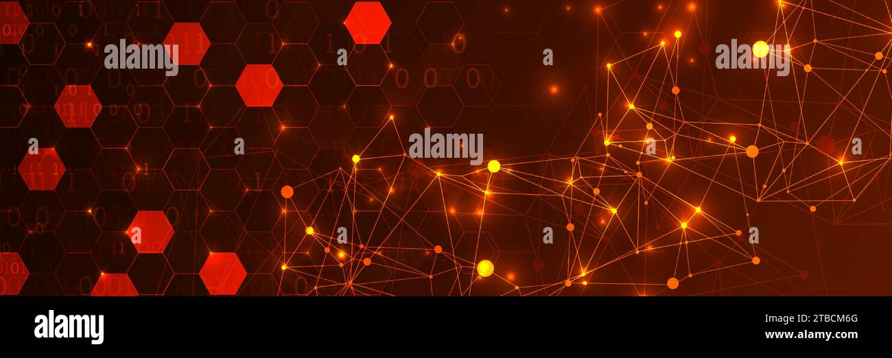 Technology background. Big data concept. Binary computer code. Hand ...