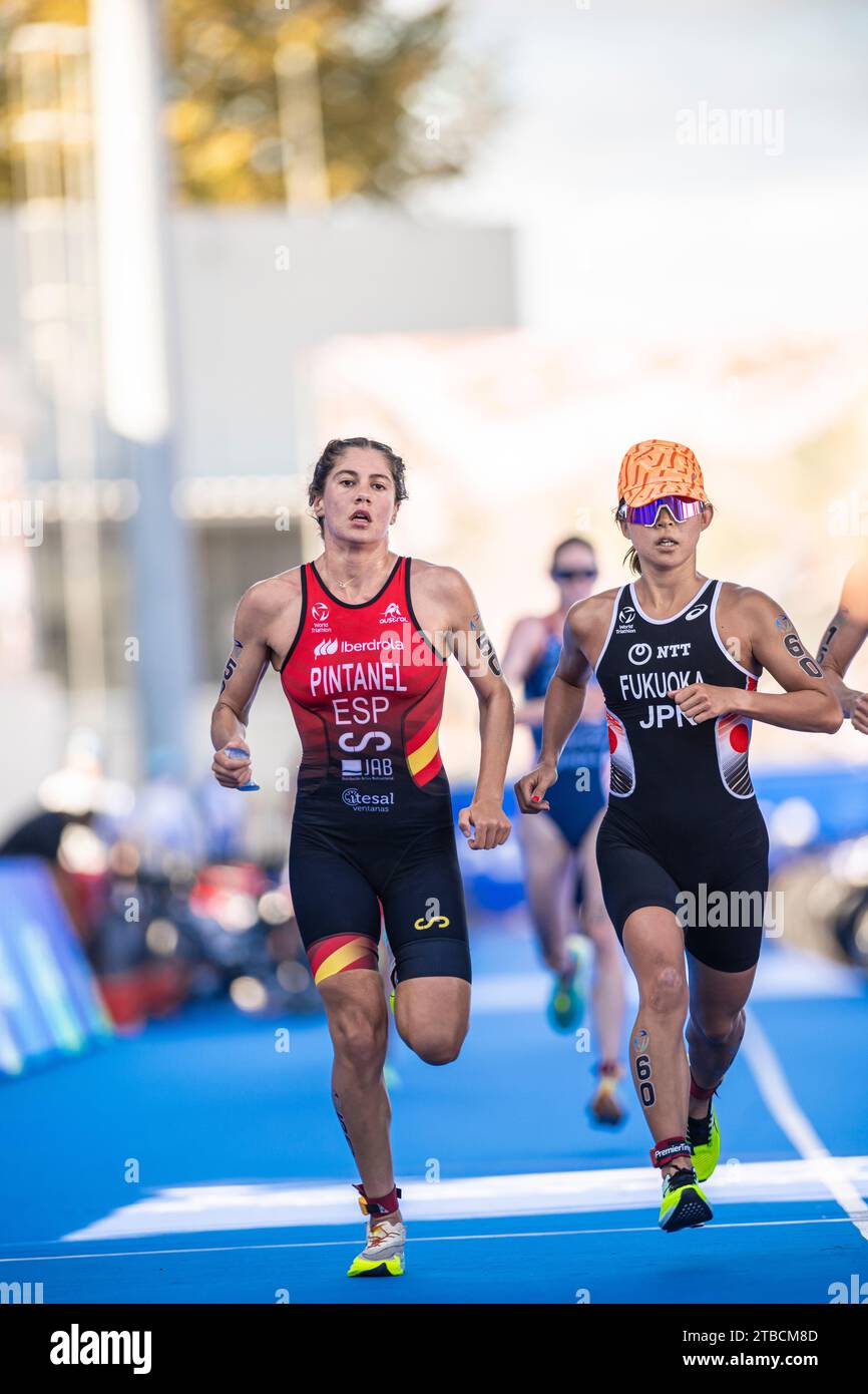 Marta Pintanel Raymundo running in Pontevedra in the 2023 World ...