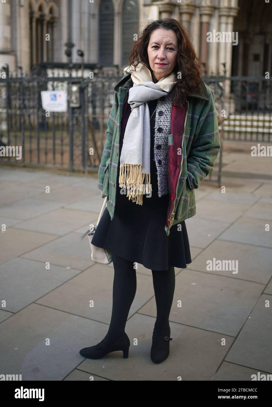 District Judge Kate Thomas outside the Royal Courts of Justice in ...