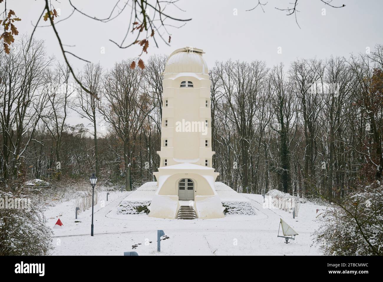 Potsdam, Germany. 04th Dec, 2023. The Einstein Tower in the Science ...