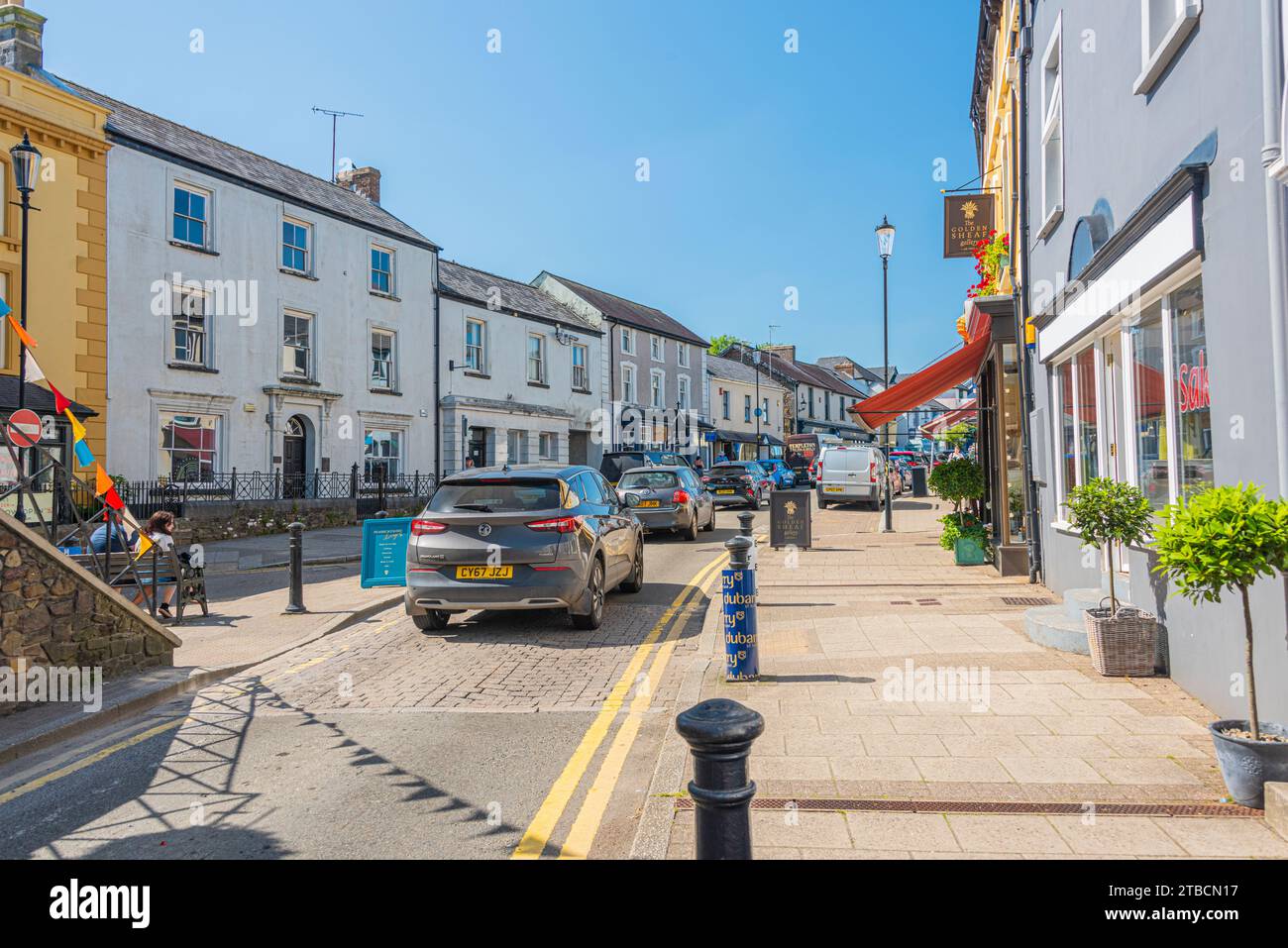 Sights around Narberth town centre, the gorgeous little market town in ...