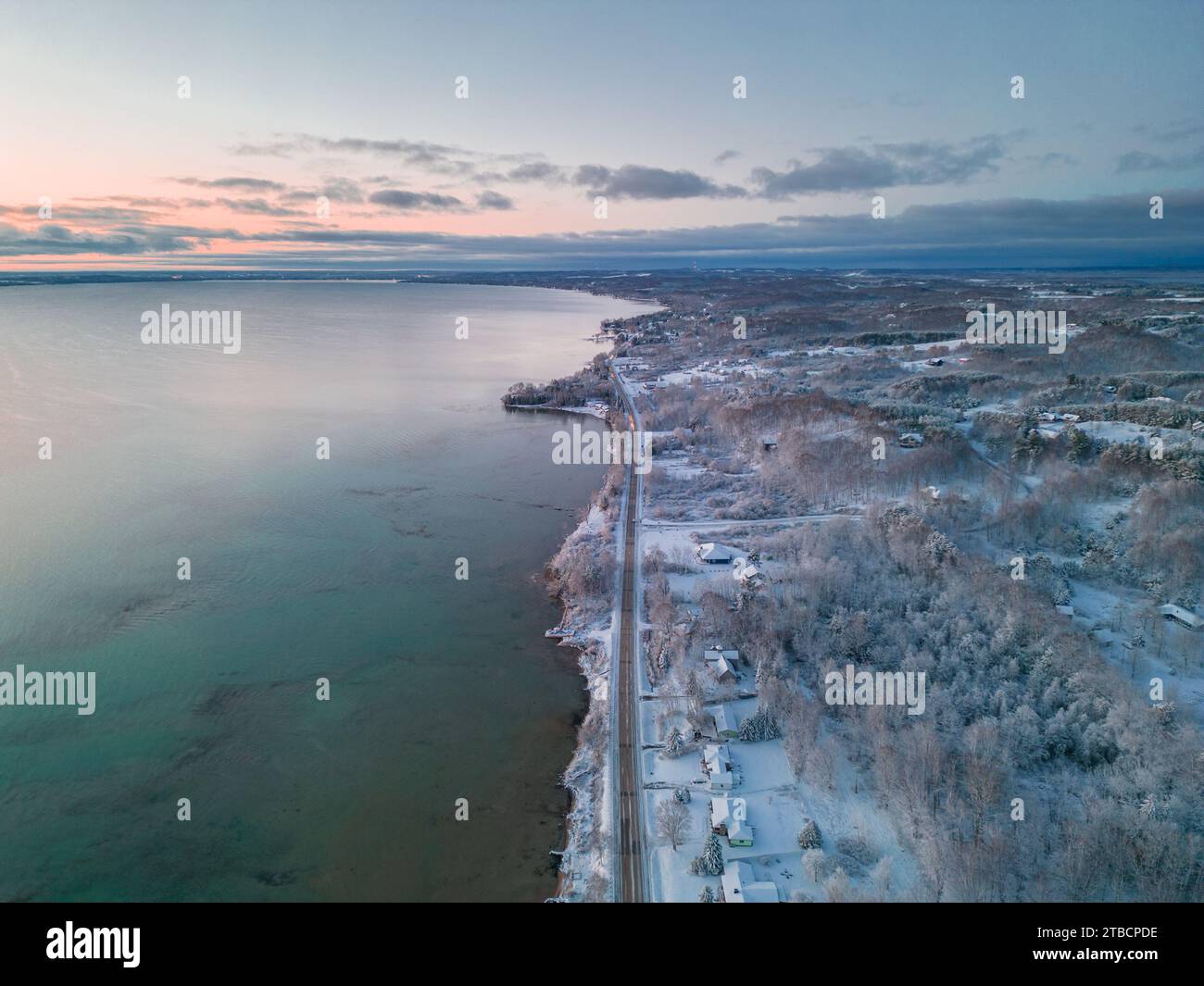 Northern michigans winter hi-res stock photography and images - Alamy