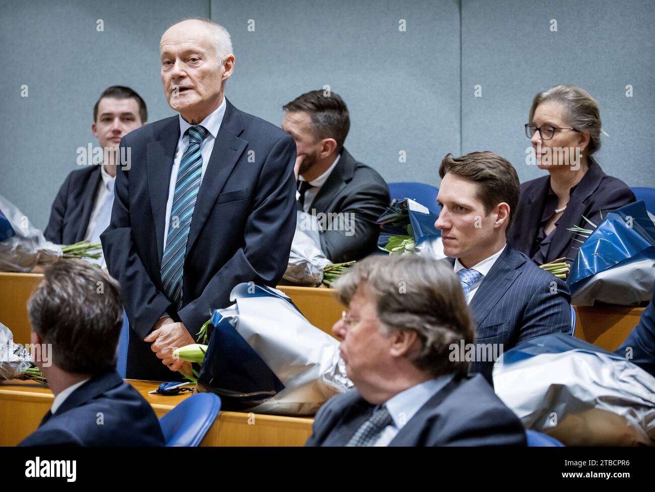 The Hague, Netherlands. 06th Dec, 2023. THE HAGUE - Henk de Vree (PVV ...