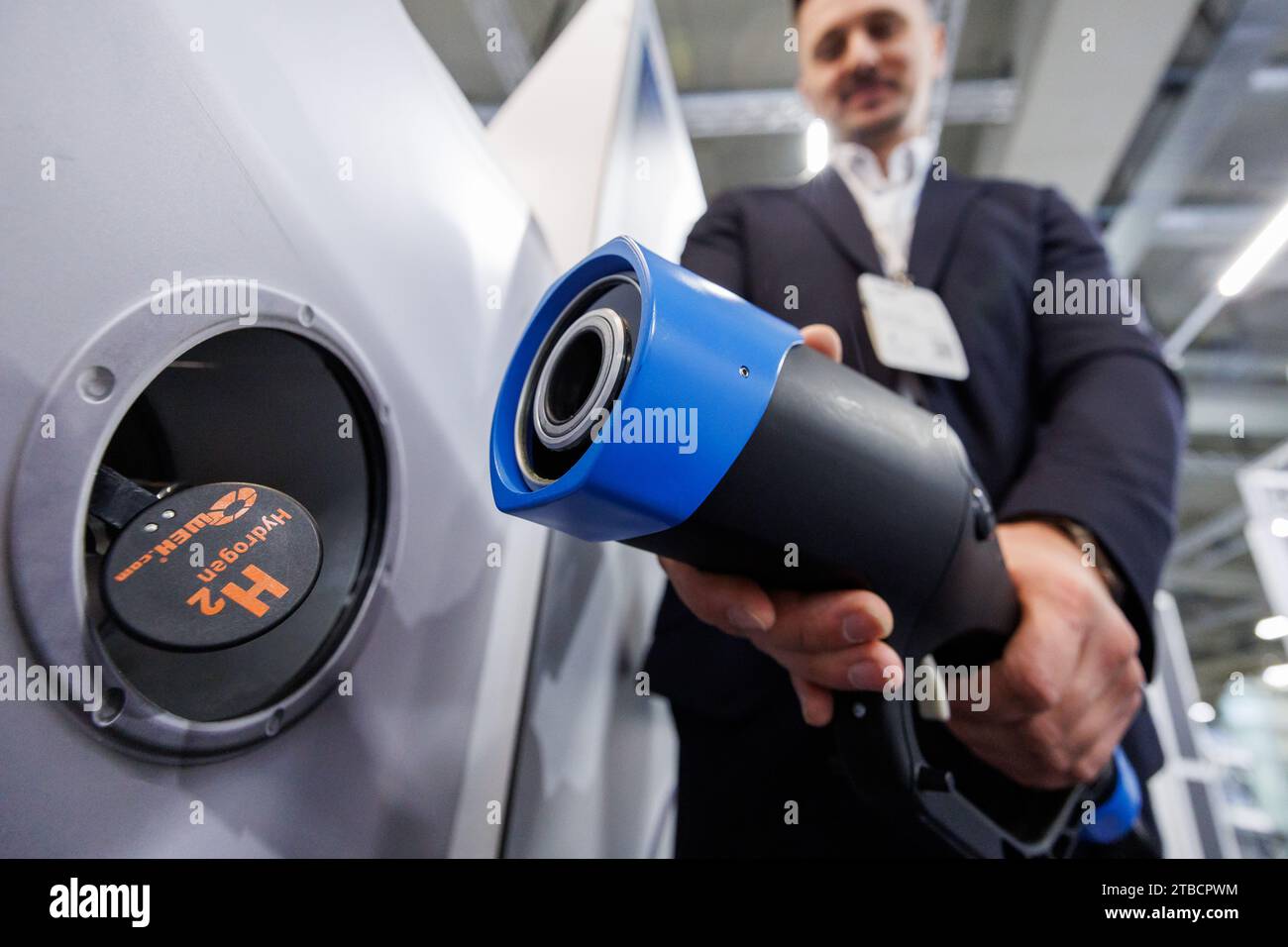 Nuremberg, Germany. 06th Dec, 2023. The prototype of a refueling ...