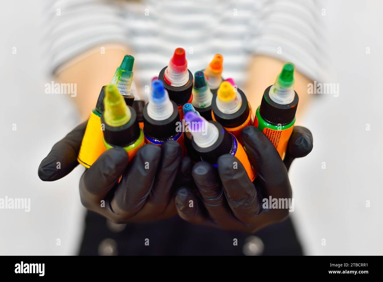 Skin colors tattooing beauty hi-res stock photography and images - Alamy
