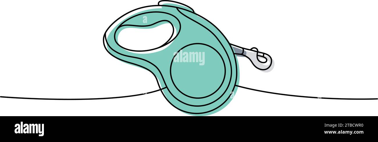 Tape measure leash, retractable leash one line colored continuous ...