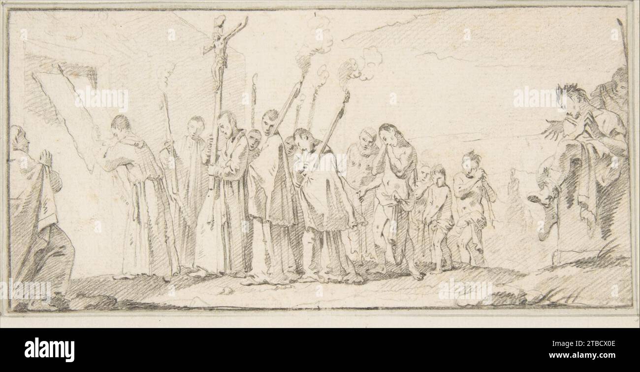 Procession of flagellants hi-res stock photography and images - Alamy