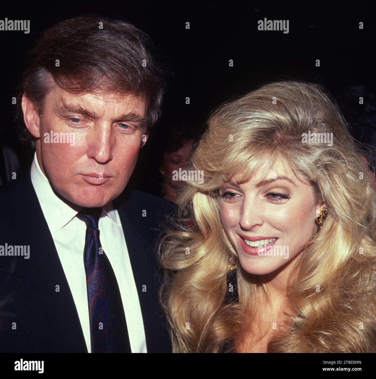 1991 Donald Trump Marla Maples Photo by John Barrett/PHOTOlink Photo ...