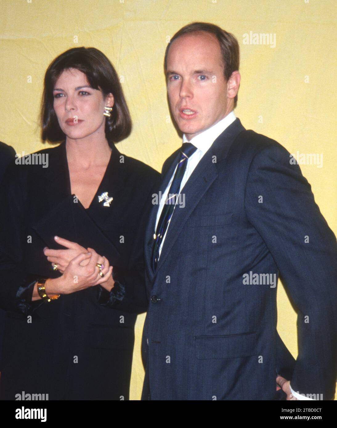 1992 Princess Stephanie Prince Albert Photo by John Barrett/PHOTOlink ...