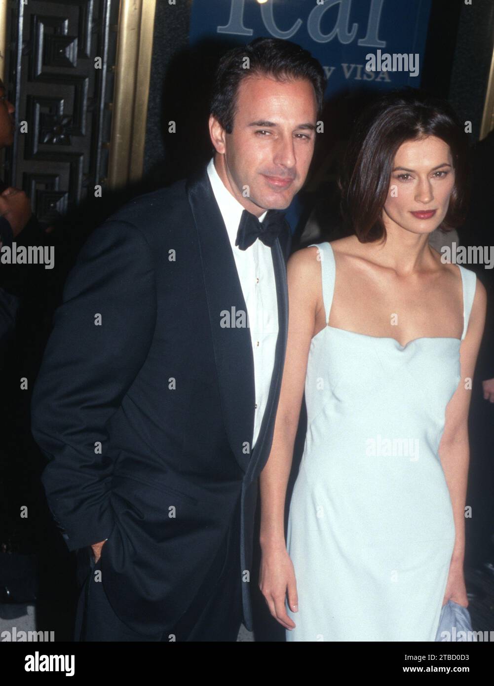 1998 Matt Lauer Annette Roque Ex wife Photo by John Barrett/PHOTOlink ...
