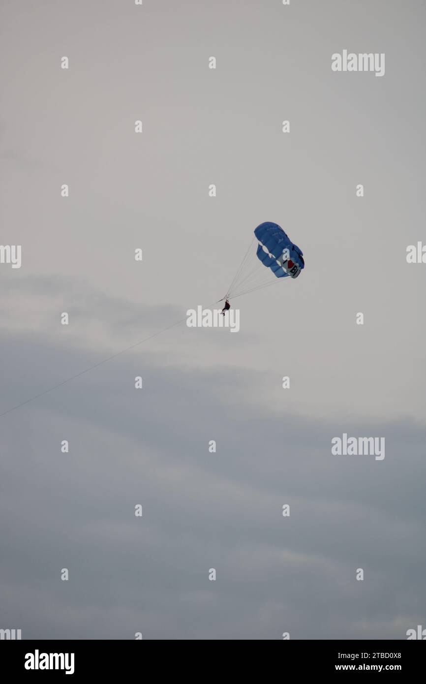 Man parachute poster hi-res stock photography and images - Alamy