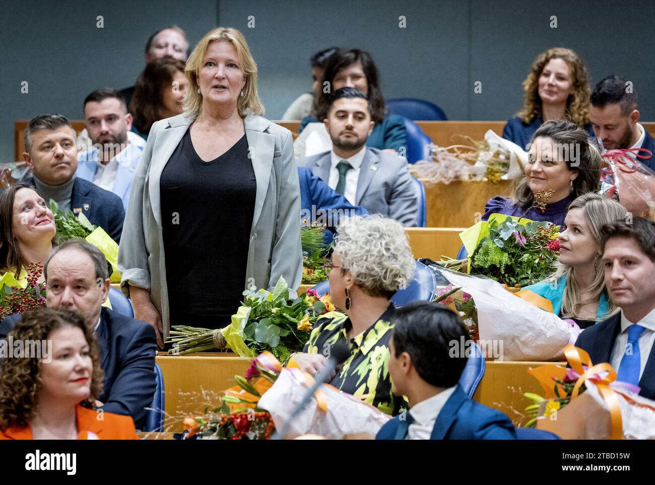 The Hague, Netherlands. 06th Dec, 2023. THE HAGUE - Mariette Patijn (GL ...