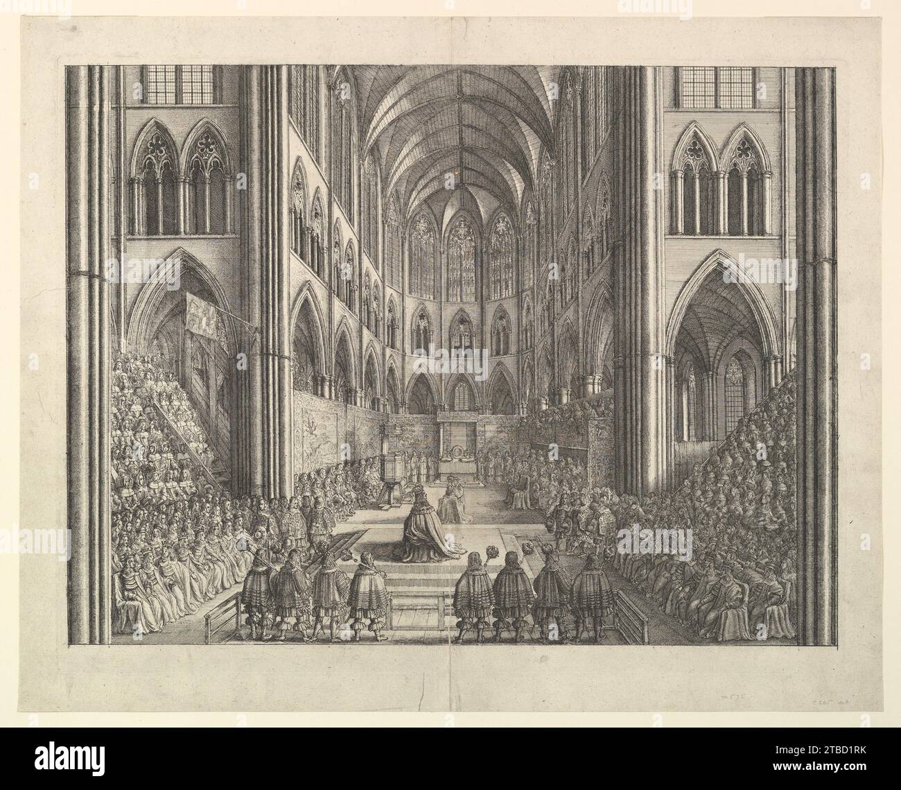 The Coronation of King Charles the II in Westminster Abbey, April 23 ...