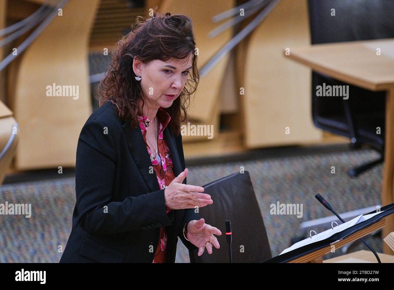 Edinburgh Scotland, UK 06 December 2023. Lord Advocate Rt Hon Dorothy ...