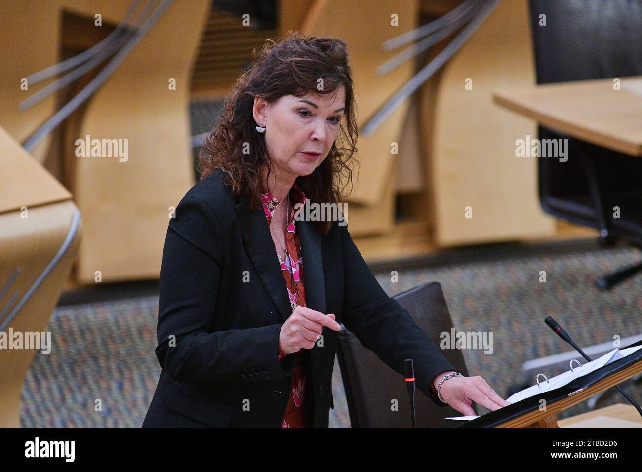 Edinburgh Scotland, UK 06 December 2023. Lord Advocate Rt Hon Dorothy ...