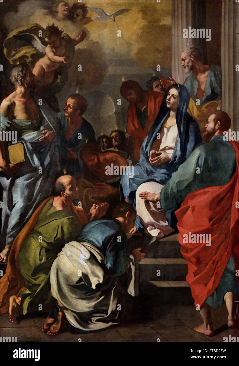 Lembo ot Pentecoste Chapel La Pentacoste by painter Francesco de Mura ...