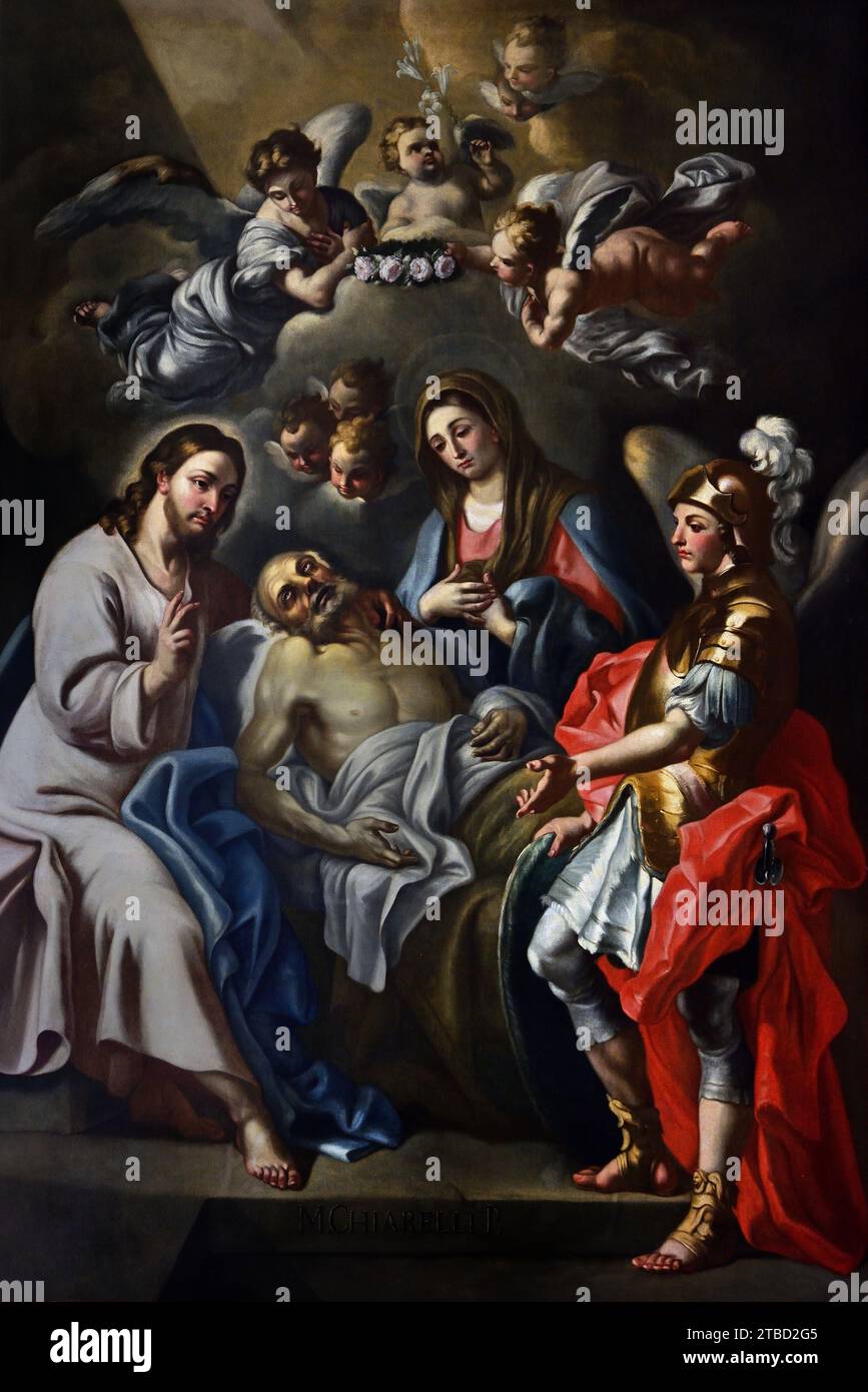 Transition of St Joseph painter Matteo Chiarelli 18th Century Chapel of ...