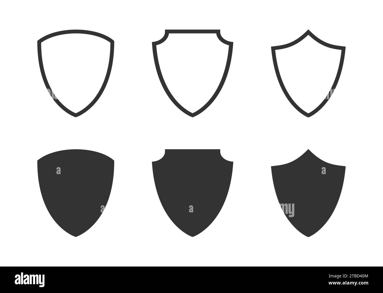 Shield Icon. Security symbol. Protection icon. Vector illustration ...