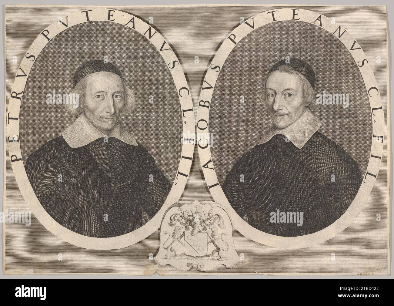 Double Portrait of Pierre and Jacques Dupuy 2000 by Robert Nanteuil ...