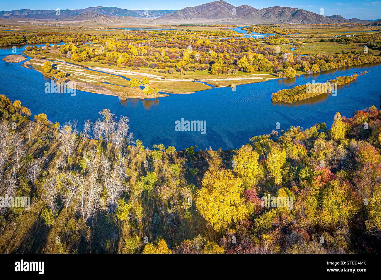 Eruu river, Selenge province, Mongolia Stock Photo - Alamy