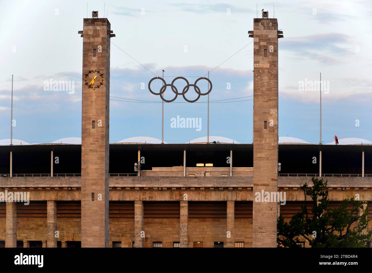 Berlin Olympic Stadium by architect Werner March 1936, reconstruction ...