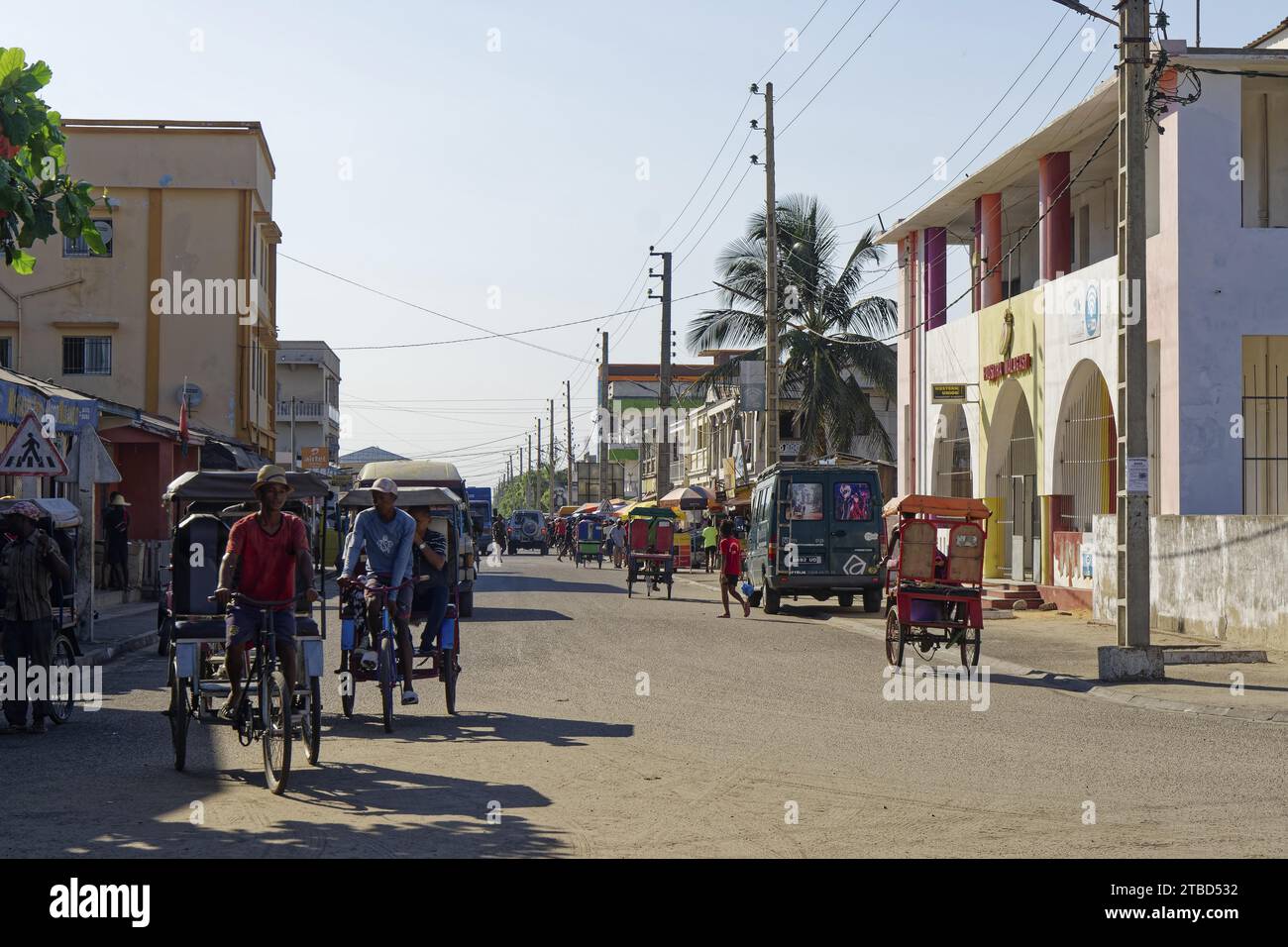 Rickshaws madagascar hi-res stock photography and images - Alamy