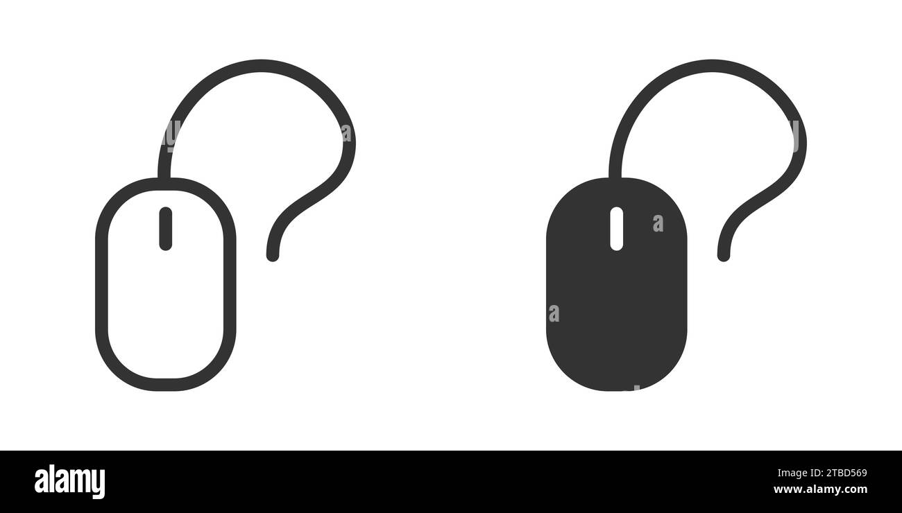 Computer mouse icon. Vector illustration Stock Vector Image & Art - Alamy