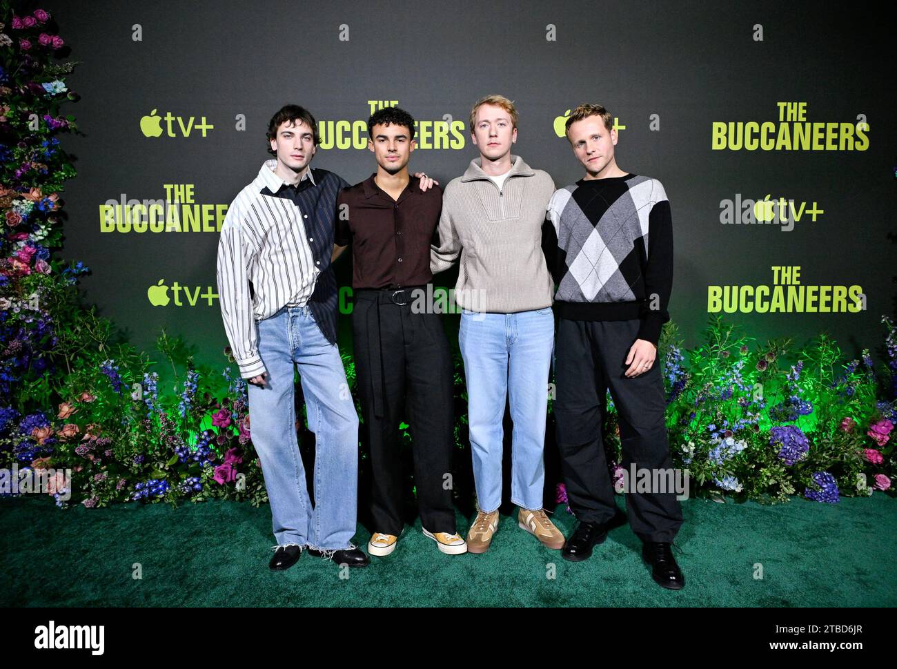 Guy Remmers, from left, Matthew Broome, Barney Fishwick and Josh Dylan ...