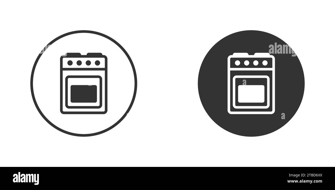 Stove icon. Oven Icon. Vector illustration Stock Vector Image & Art - Alamy