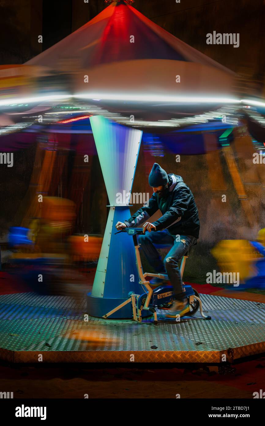 Beautiful circus carousel hi-res stock photography and images - Alamy