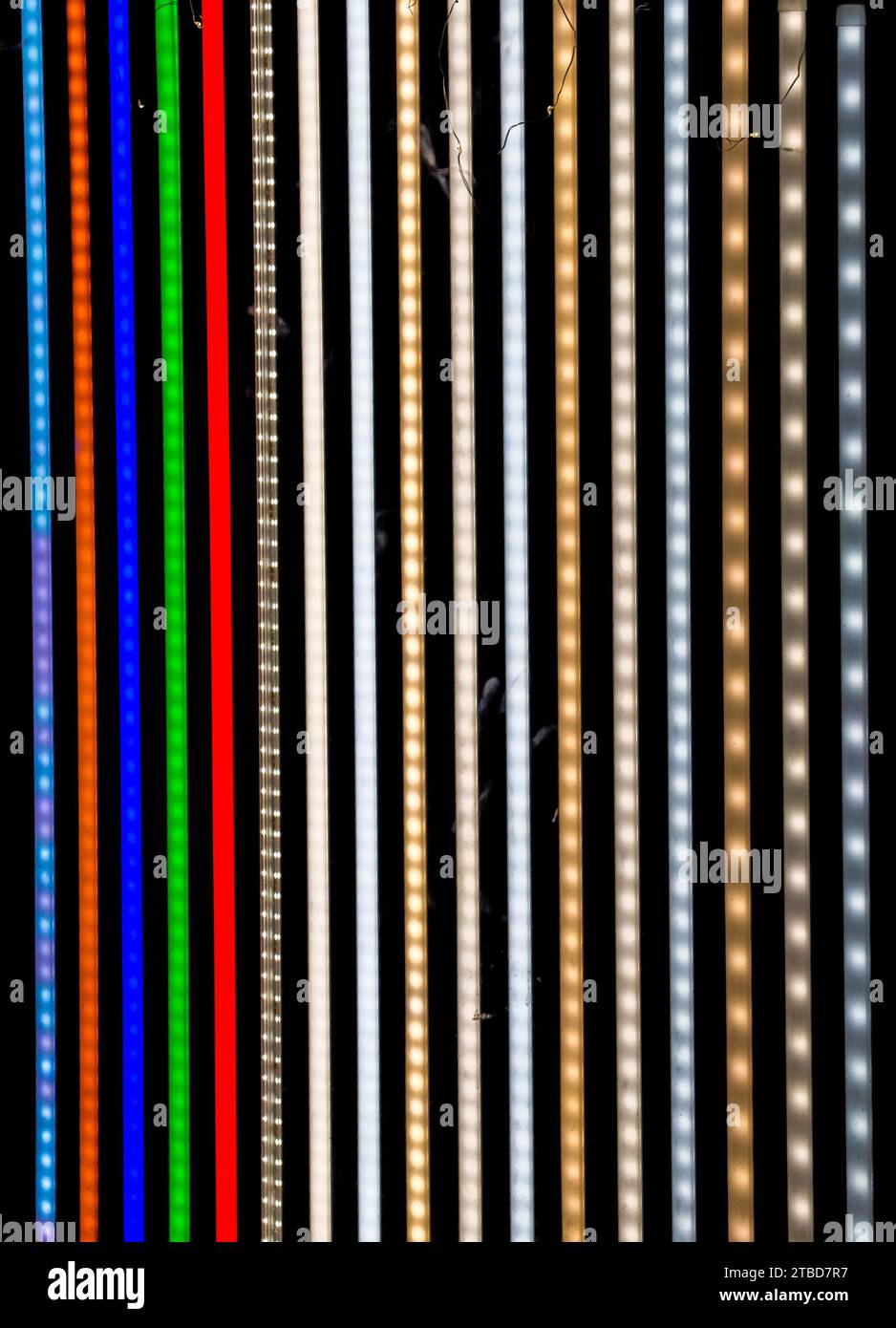 Christmas lights and party lights of a certain type Stock Photo - Alamy