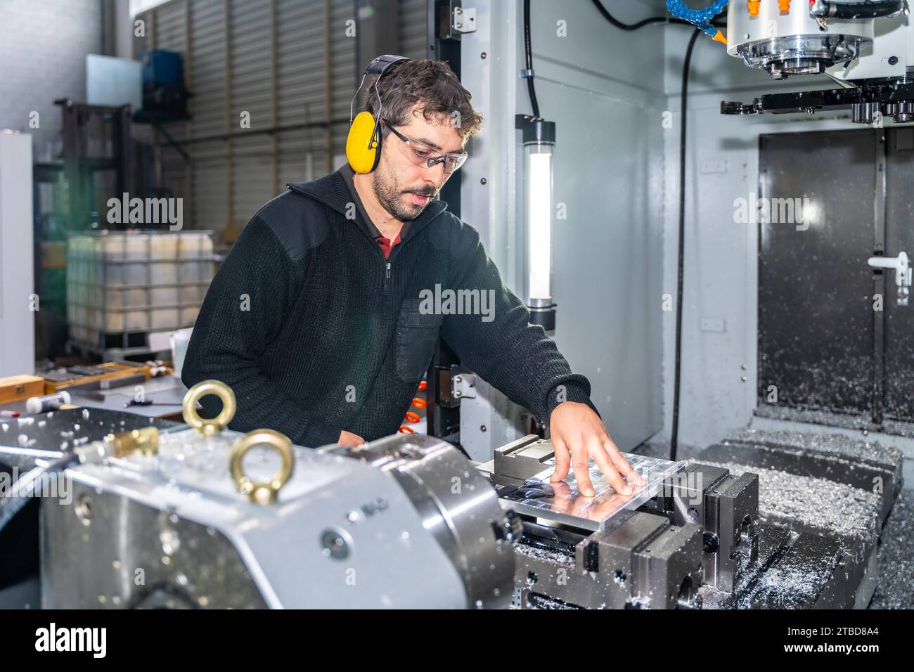 Manual milling hi-res stock photography and images - Alamy