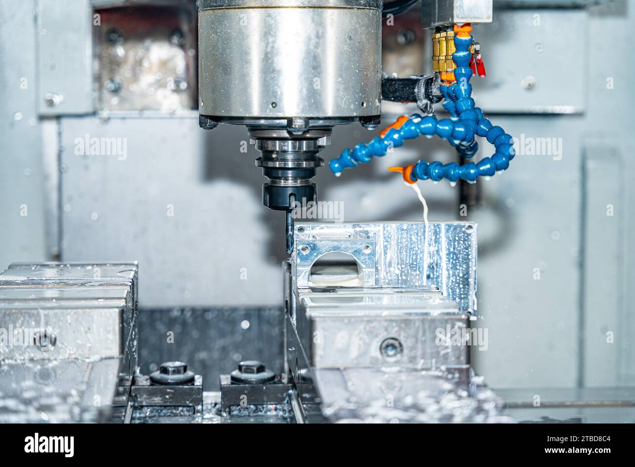 Close up dirty cnc hi-res stock photography and images - Alamy