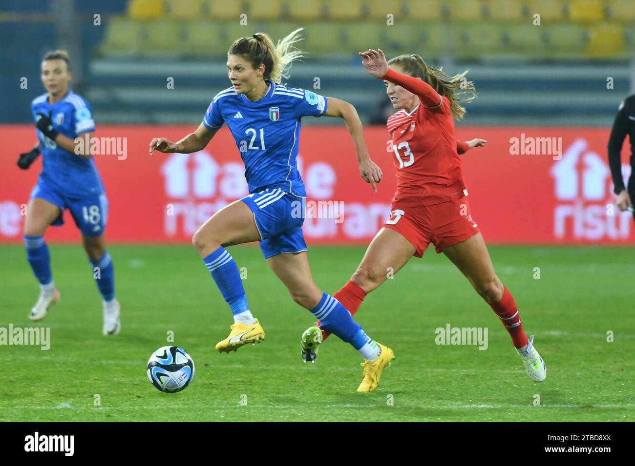 Parma, Italy. 05th Dec, 2023. michela cambiaghi (italy) and Lia Waelti ...