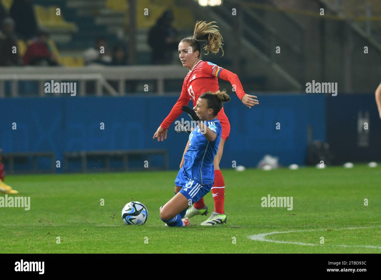 Parma, Italy. 05th Dec, 2023. arianna caruso (italy) and lia waelti ...