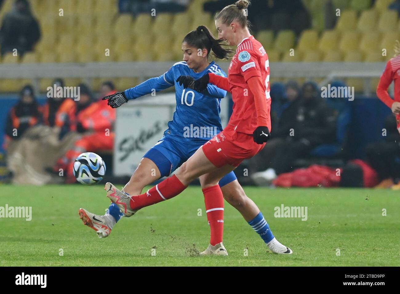 Parma, Italy. 05th Dec, 2023. julia stierli (switzerland) and chiara ...